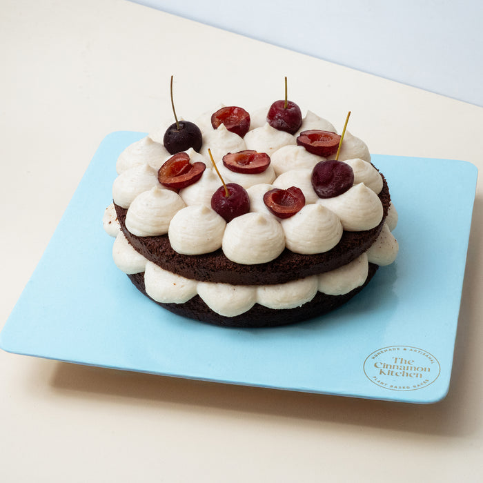 Cherry & Cacao Millet Cake