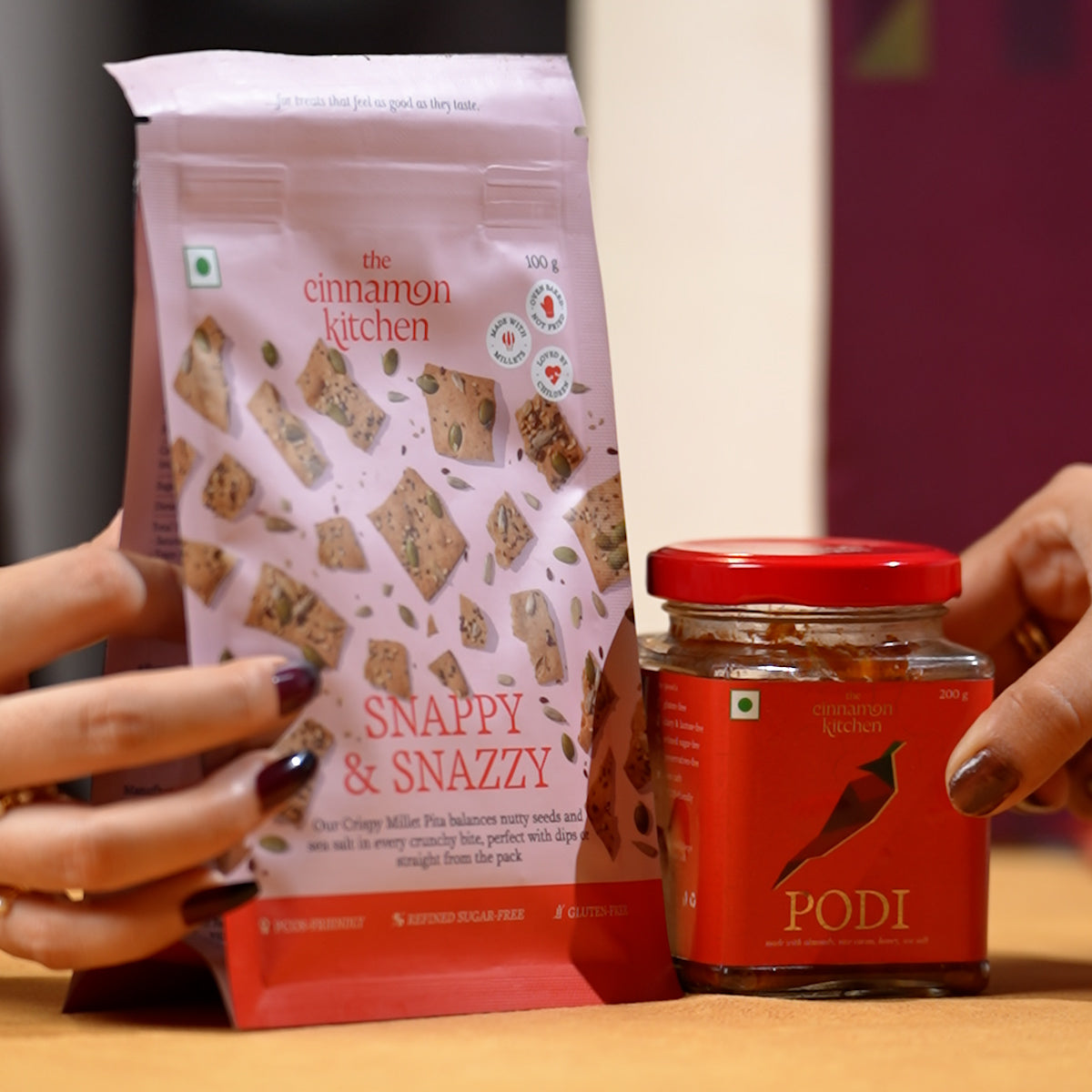 Podi & Millet Pita Combo